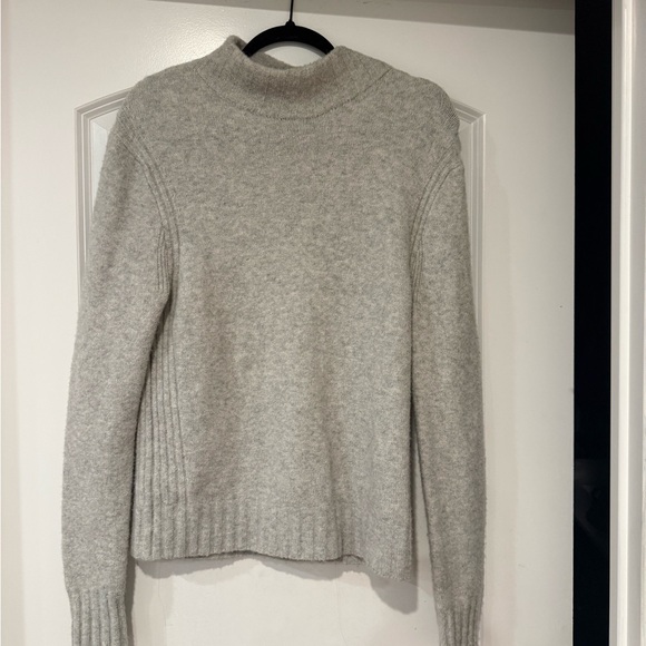 J. Crew | Sweaters | J Crew Light Gray Sweater | Poshmark